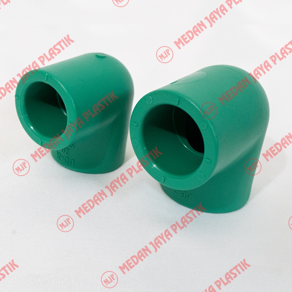 Jual Elbow PPR LESSO 25 mm 3/4" inch / Green ELBOW 90 derajat / Knee 90° | Shopee Indonesia