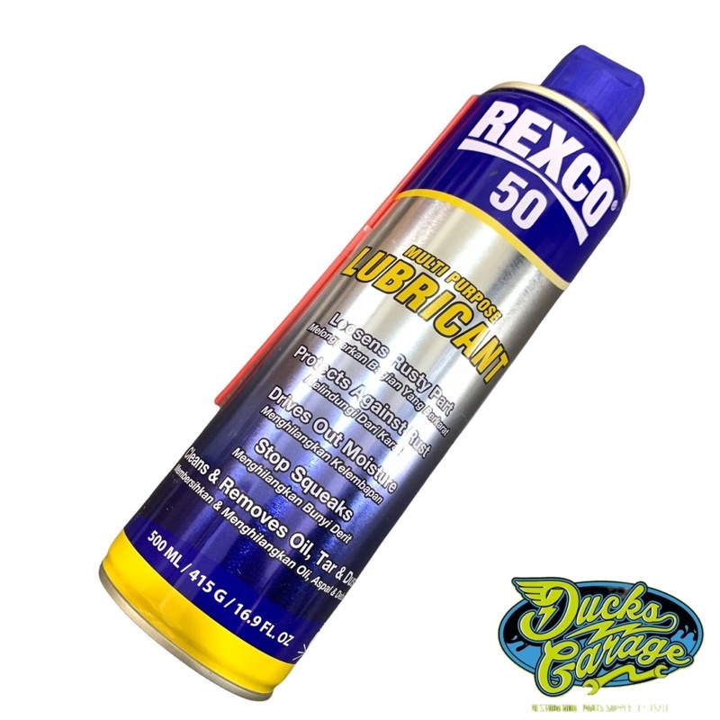 Jual Rexco 50 spray cairan pelumas serbaguna ( 500ml ) | Shopee Indonesia
