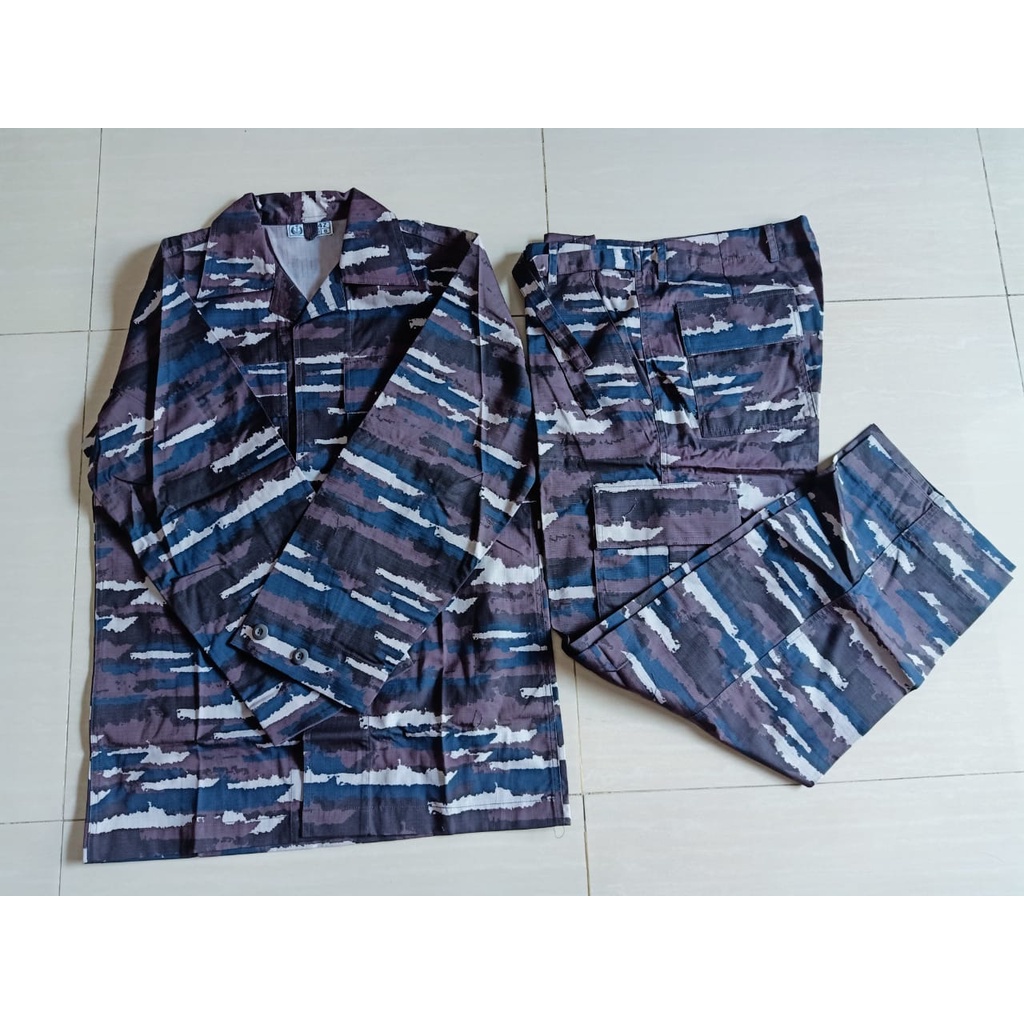 Jual BAJU PDL TNI AL KRI | Shopee Indonesia