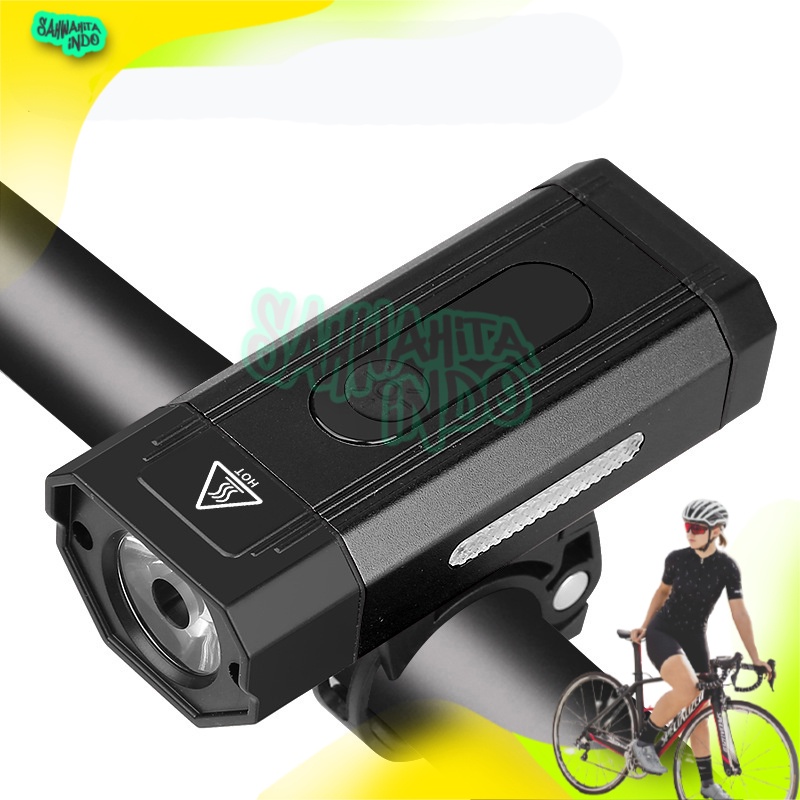 Jual Lampu Sepeda LED USB Rechargeable 800 Lumens Alat Olahraga Gowes ...