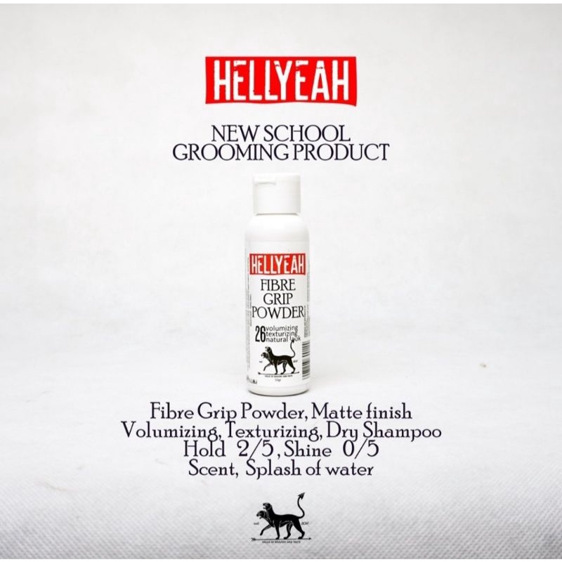 Jual Hellyeah Fibre Grip Hair Styling Powder Rambut | Shopee Indonesia