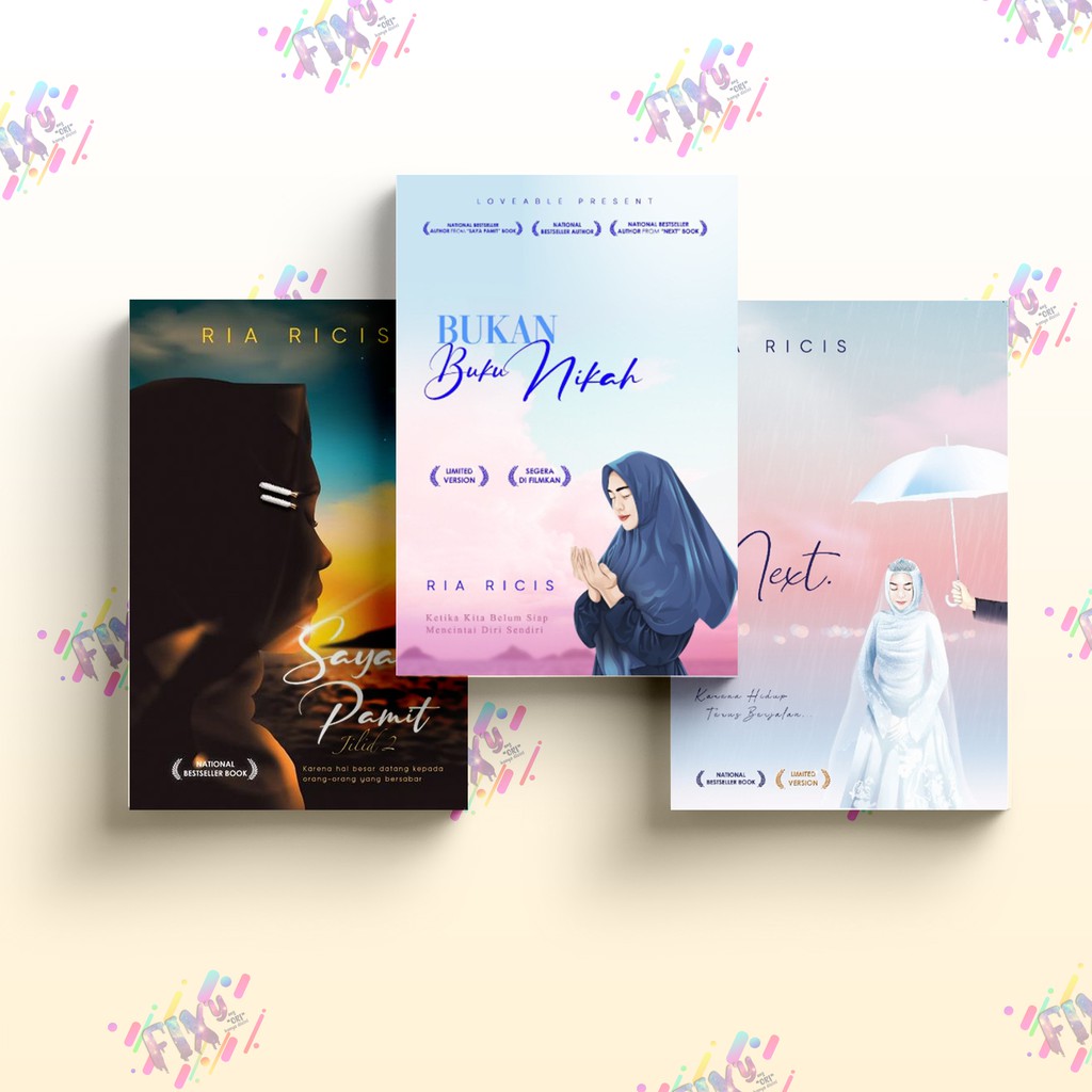 Jual Novel Ria Ricis - Saya Pamit - Next - Bukan Buku Nikah Loveable ...