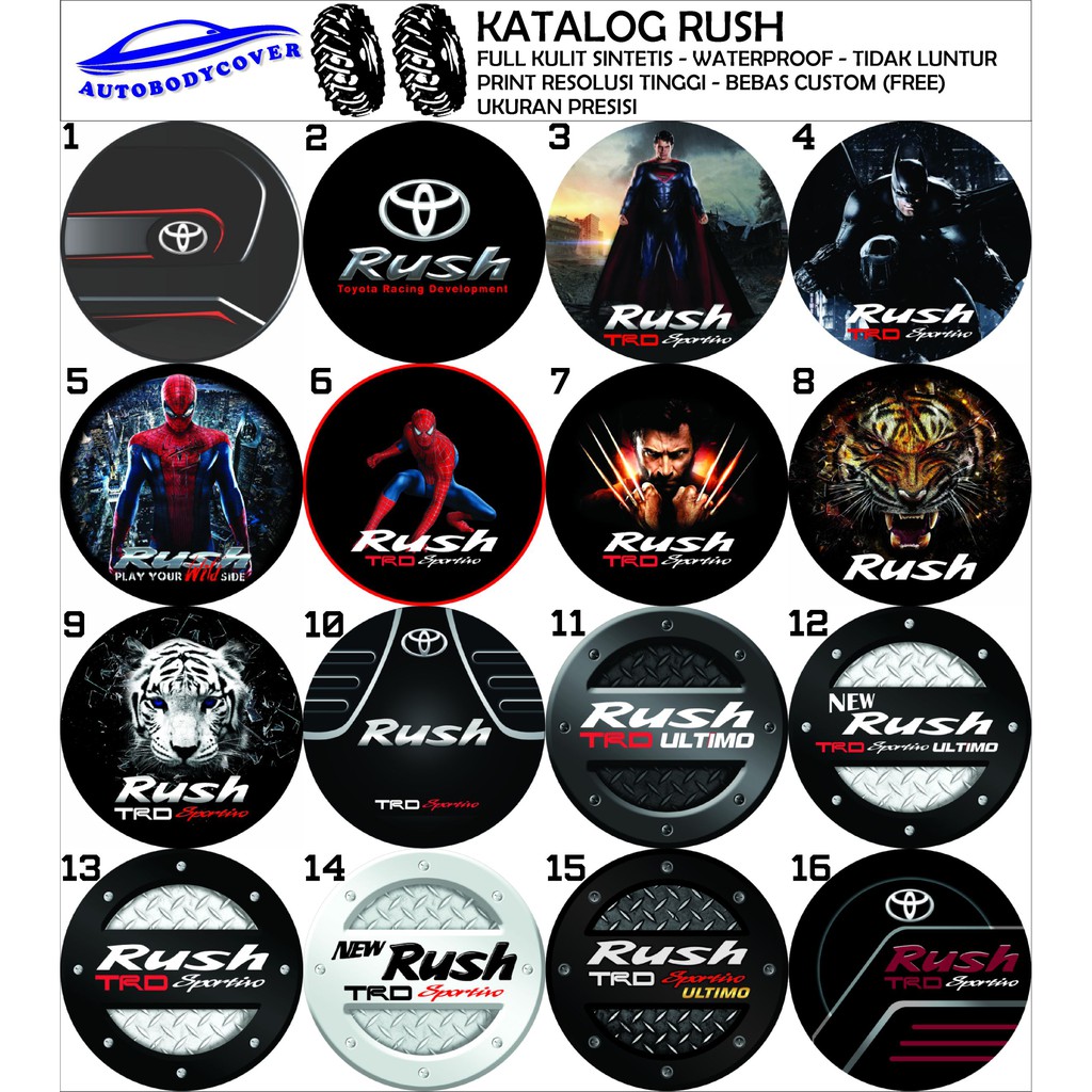 Jual Gratis Design Custom Cover Ban Serep/Sarung Ban Serep Kulit ...