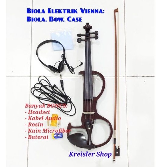 Jual Biola elektrik Vienna Biola Listrik Electric Violin Lengkap siap ...