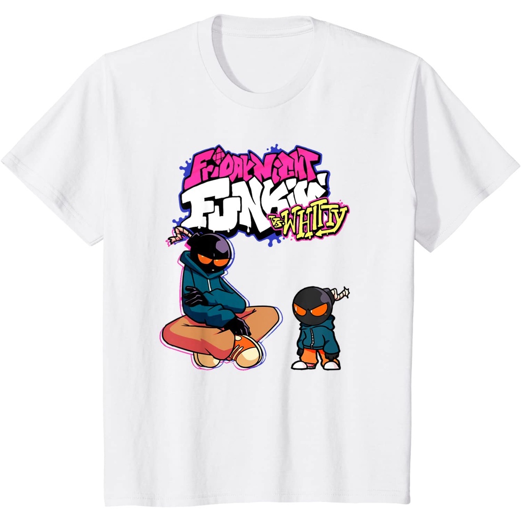 Jual Baju Anak Friday Night Funkin FNF Game Whitty and Baby Whitty Got ...