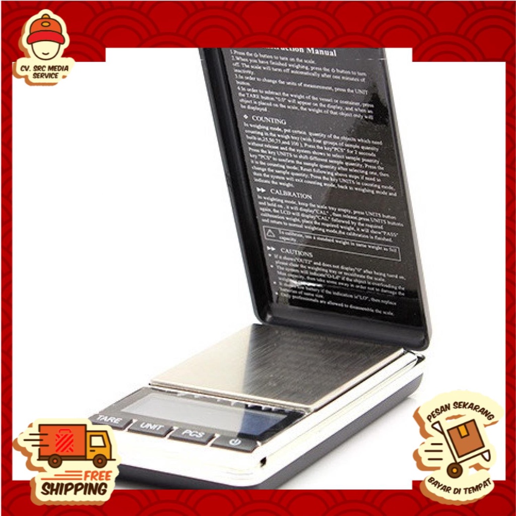 Jual Timbangan Mini Perhiasan 500g x 0.1g - | Shopee Indonesia