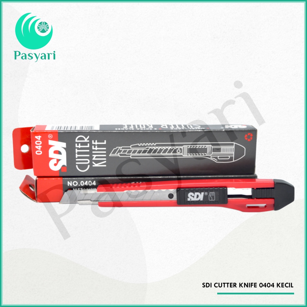 Jual SDI Cutter Knife 0404 Kecil / pisau cutter | Shopee Indonesia