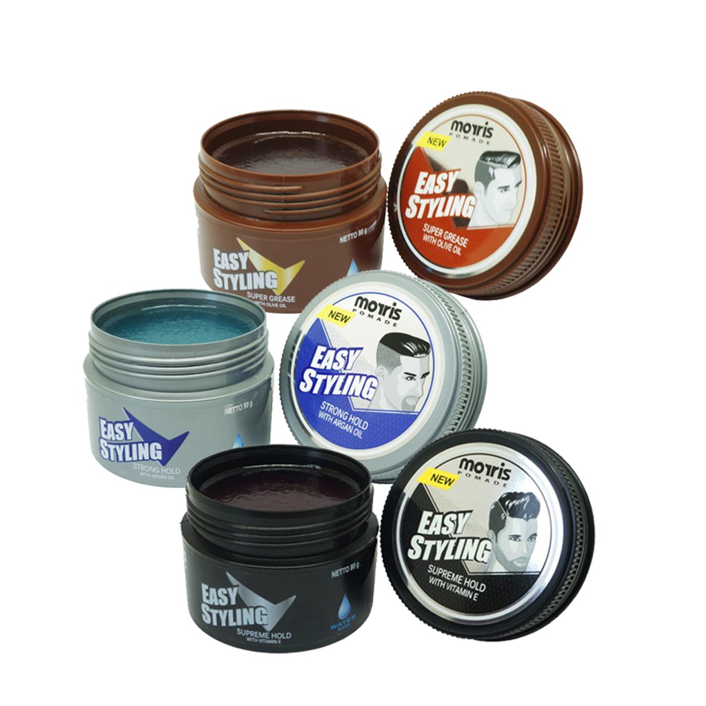 Jual Morris Pomade Easy Styling Waterbased 80gr | Shopee Indonesia