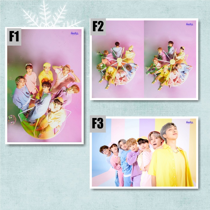 Jual Poster BTS festa 2021 8th anniversary family portrait Jungkook V ...