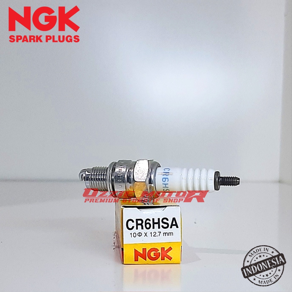 Jual BUSI MOTOR NGK STANDARD CR6HSA ORIGINAL MADE IN INDONESIA | Shopee Indonesia