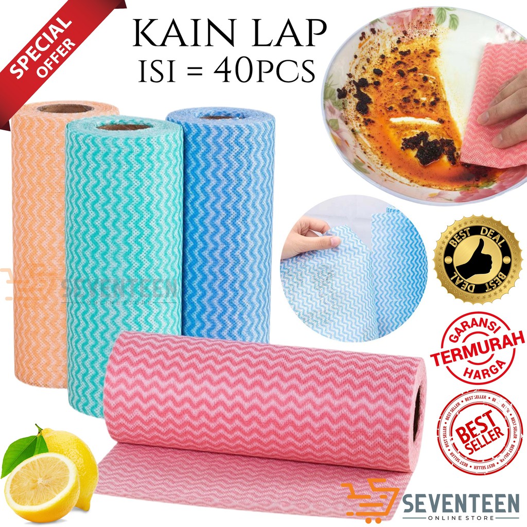 Jual KAIN LAP TISSUE GULUNG NON-WOVEN KAIN TISU ROLL SERBAGUNA BISA ...