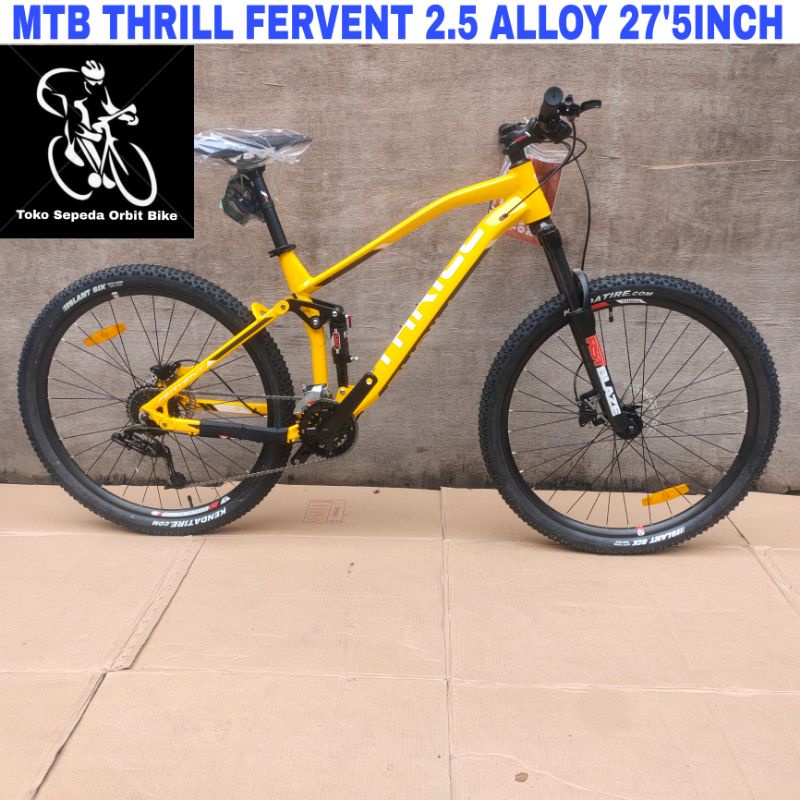 Jual Sepeda Gunung MTB Thrill Fervent 2.5 Alloy 27'5Inch Terbaru ...