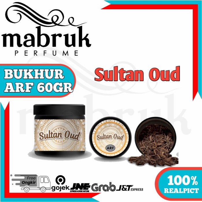 Jual Bukhur Sultan Al Oud ARF 60gr Buhur Dupa Sulton Gahru Ar Rafif ...