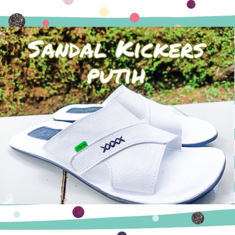 Jual Sandal habaib sandal bustong putih sepatu habib bahar sepatu selop ...