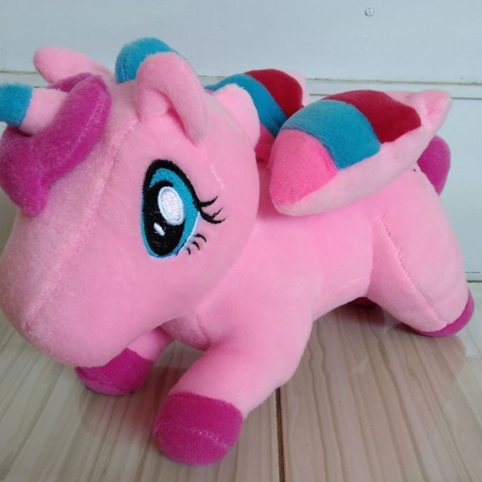 Jual BONEKA KUDA PONI MY LITTLE PONY UNICORN FLYING TERBANG HORSE DOLL ...