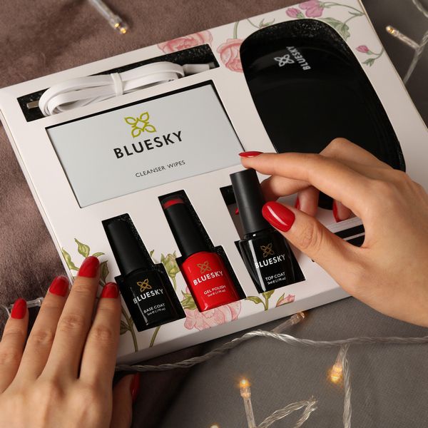 Jual BLUESKY MINI STARTER KIT / GELPOLISH / HALAL / MANICURE / PEDICURE ...