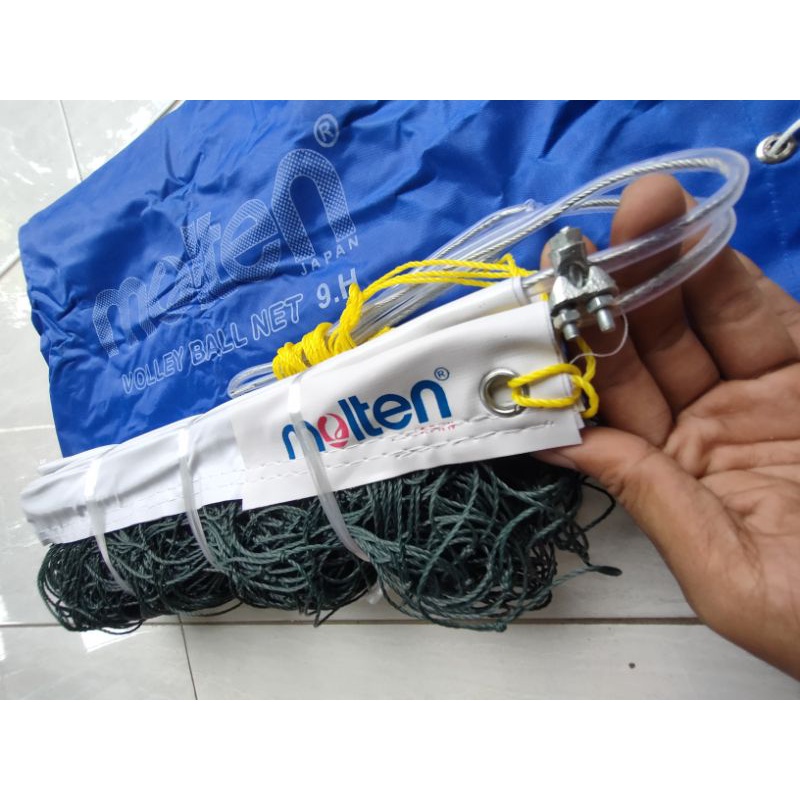 Jual Jaring net volly dewasa Net murah net volly Net volly molten VN01 ...
