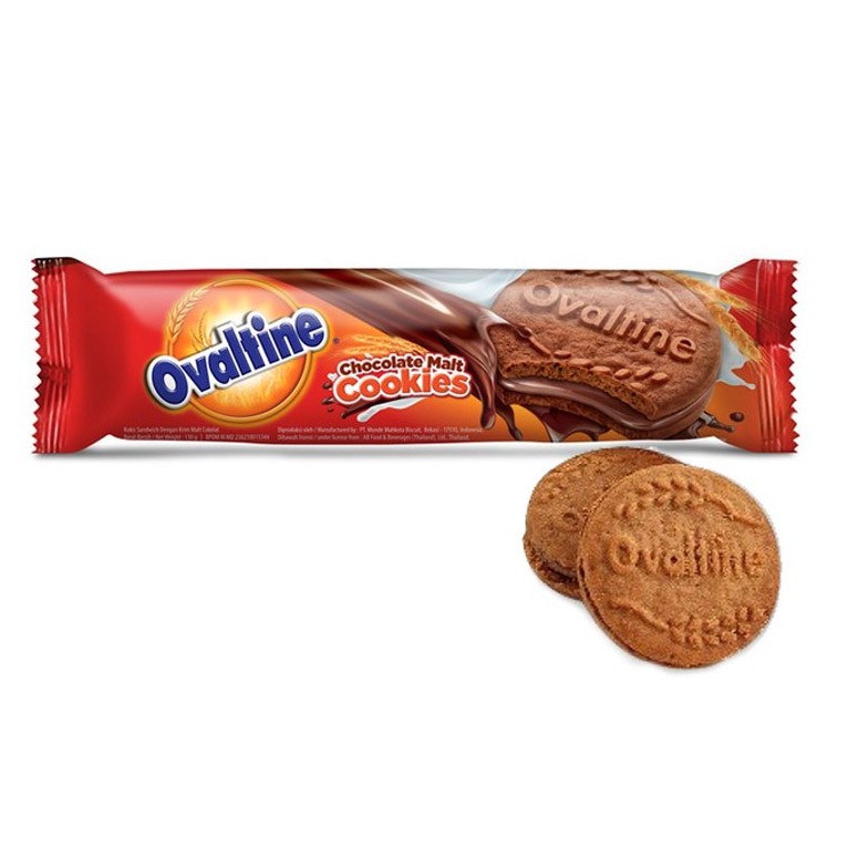 Jual Snack Cemilan Ovaltine Chocolate Malt Cookies - 24gr | Shopee ...