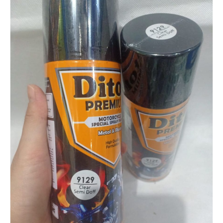 Jual DITON Premium Pilok Pilox Cat Semprot - 9129 Clear Semi Doff ...