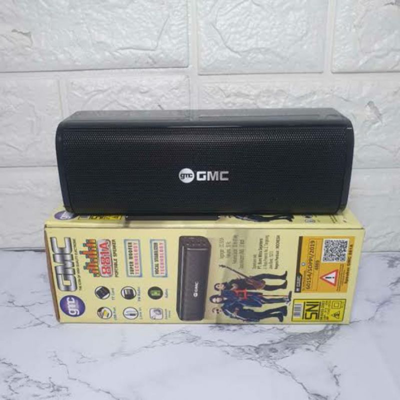Jual GMC Speaker Bluetooth Portable 881A | Shopee Indonesia