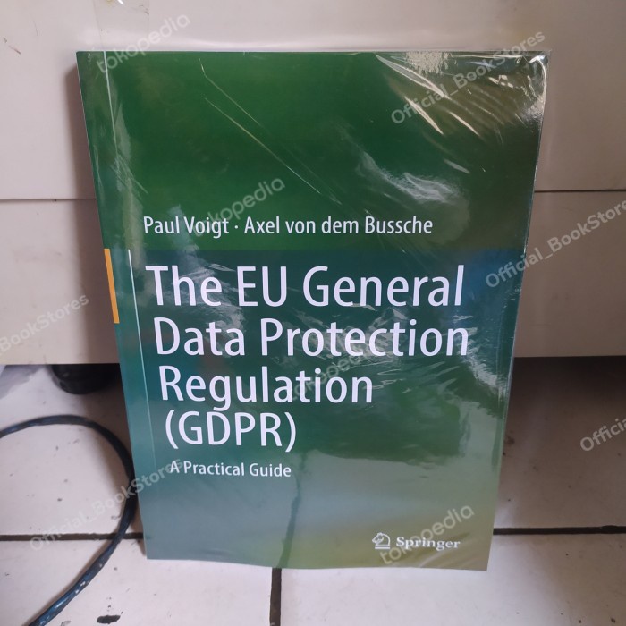 Jual BUKU BARU The EU General Data Protection Regulation (GDPR) | Shopee Indonesia