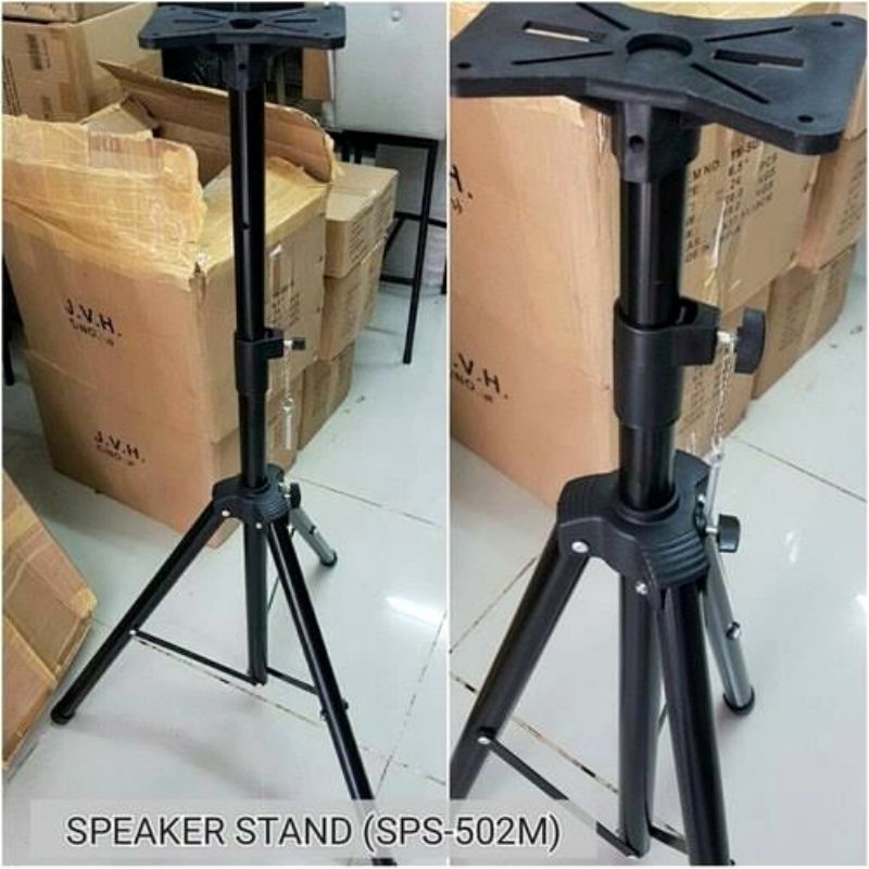 Jual Stand Speaker Active - Tripod Speaker Portable SPS 502M | Shopee Indonesia
