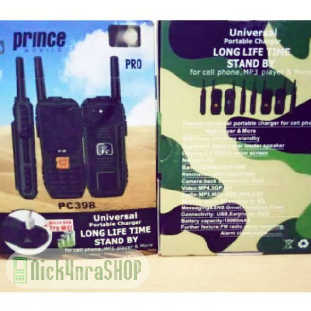 Jual Hp prince PC 398 PRO baru | Shopee Indonesia