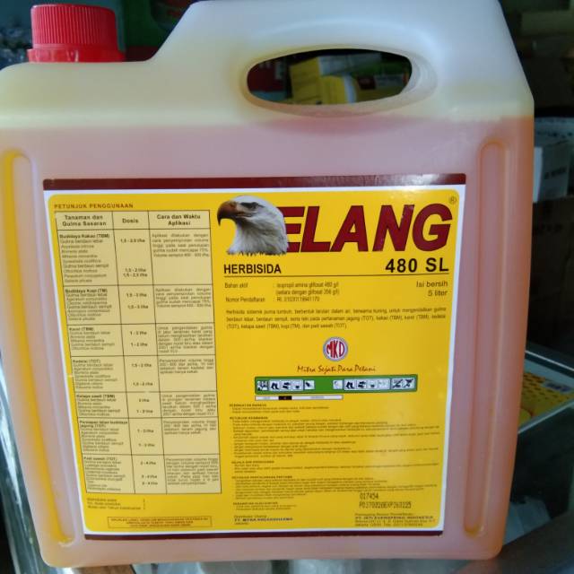 Jual Herbisida sistemik Elang 480 SL kemasan 5 liter | Shopee Indonesia