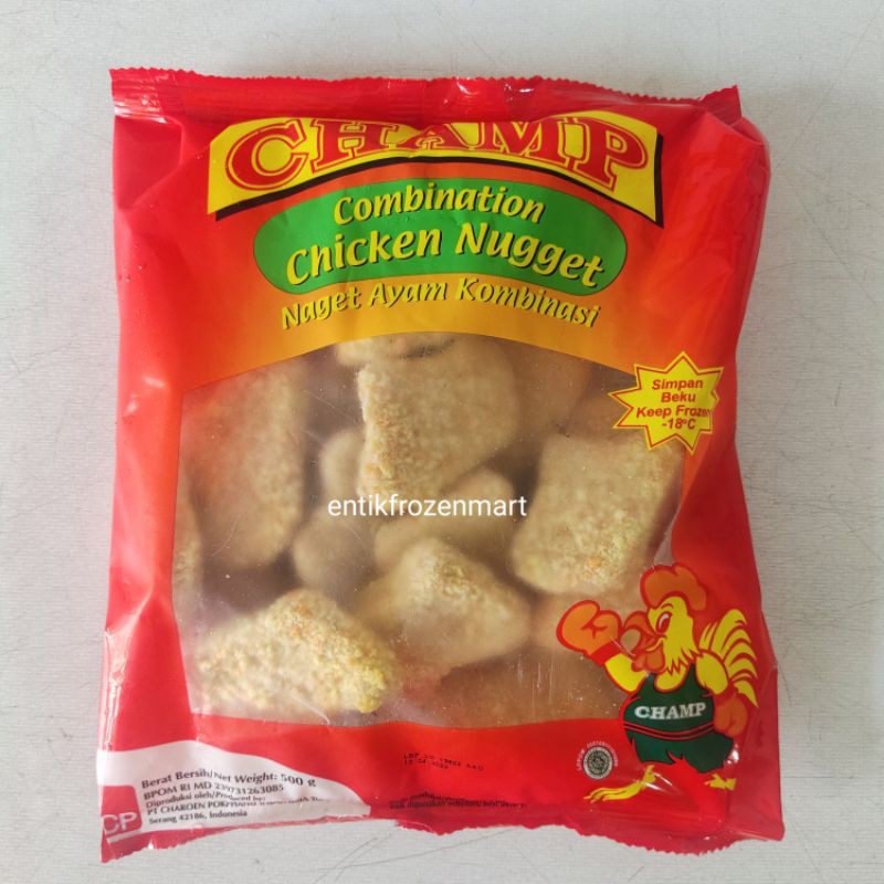 Jual Champ Chicken Nugget dan Stick 450gr [Kemasan Terbaru] | Shopee ...