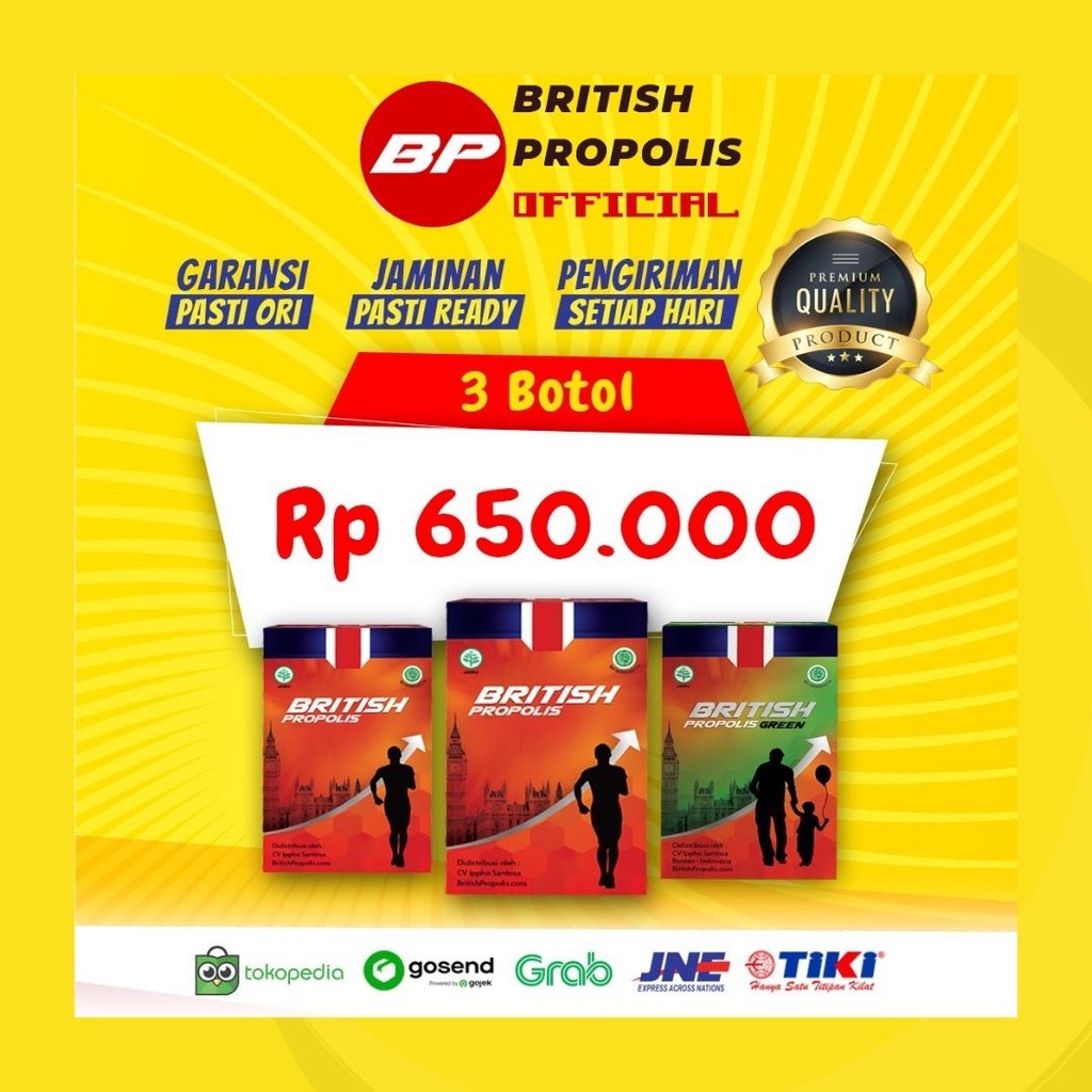 Jual VITAMIN NUTRISI BP BRITISH PROPOLIS BRITISH GREEN KIDS UNTUK ANAK ...