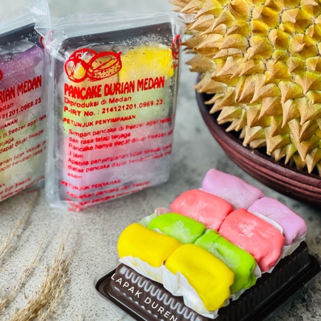 Jual Pancake Durian Mini isi 8 | Shopee Indonesia
