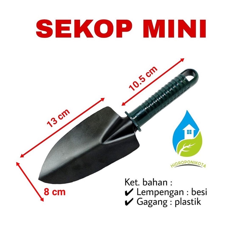 Jual Sekop mini Bahan Besi Pegangan Plastik | Shopee Indonesia
