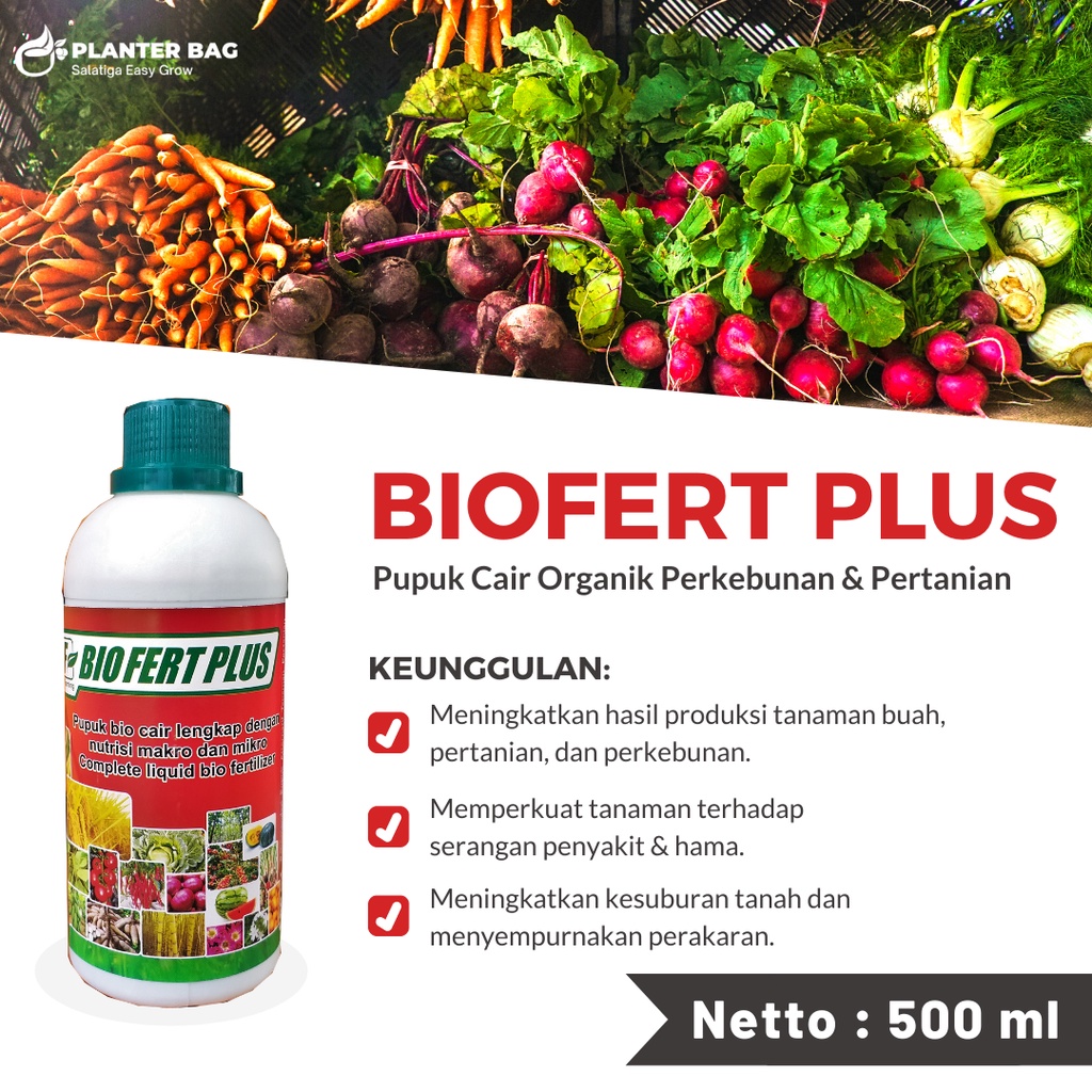 Jual Bio Fert Plus 500 ml Pemacu Buah Hasil Produksi Tanaman Pupuk ...