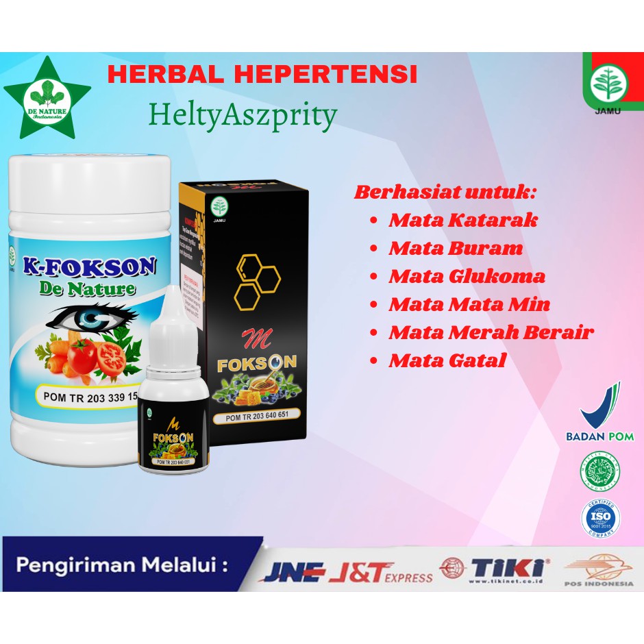 Jual Kapsul K-fokson - Obat Herbal Mata Minus, Mata Buram, Mata Glukoma ...