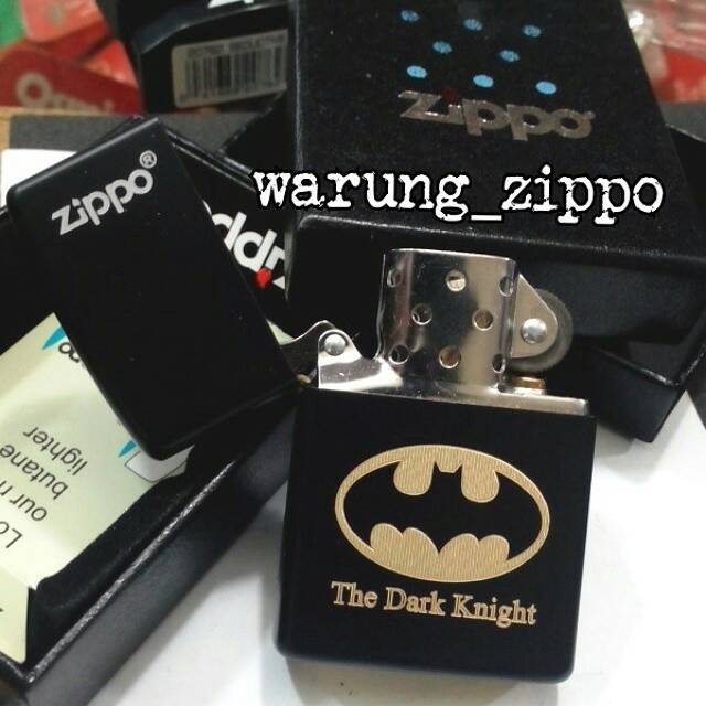 Jual Korek zippo custom batman dark knight | Shopee Indonesia