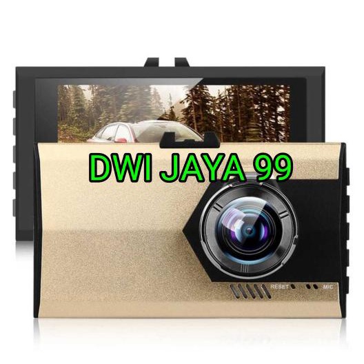 Jual kamera video dvr dashboard perekam mobil, ukuran layar 3" inch ...