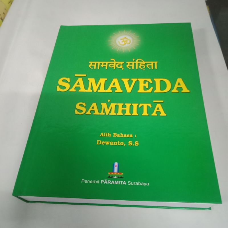 Jual Buku Kitab Sama Weda Veda Samhita Agama Hindu Dewanto | Shopee ...