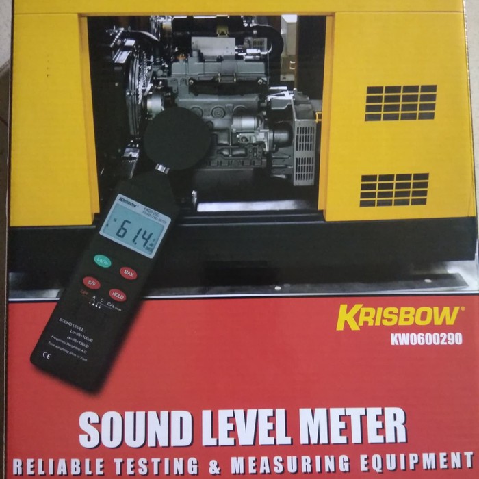 Jual Sound Level Meter 35-130DB Krisbow | Shopee Indonesia