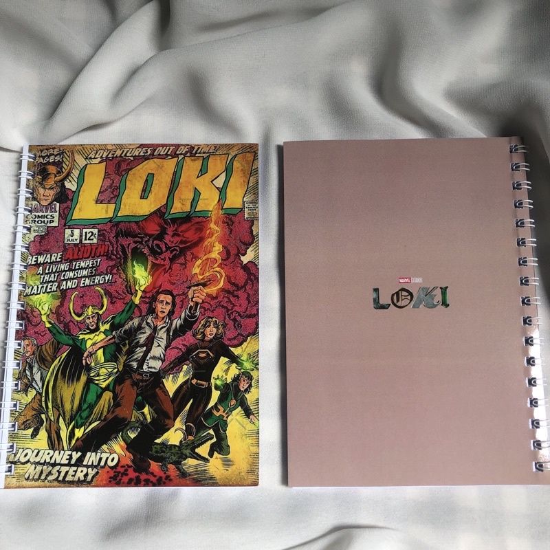 Jual MARVEL LOKI NOTEBOOK RETRO | Shopee Indonesia