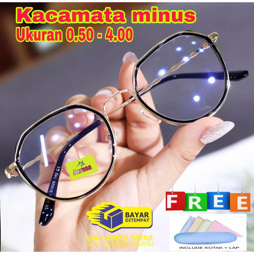 Jual Terbaru Kacamata Rabun Jauh Anti Radiasi Pria dan Wanita Korea ...