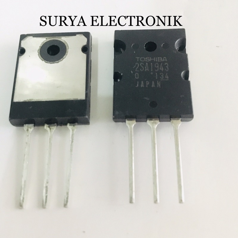 Jual TRANSISTOR TOSHIBA A1943-C5200 ASLI ORIGINAL, 2SA1943-2SC5200, A 1943 - C 5200 JAPAN (ORI ...