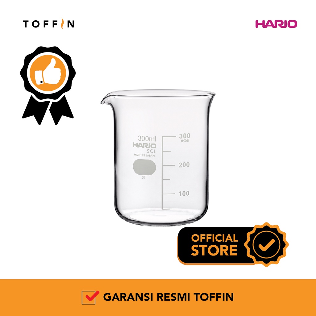 Jual Hario Beaker 300 ml (B-300-SCI) | Shopee Indonesia