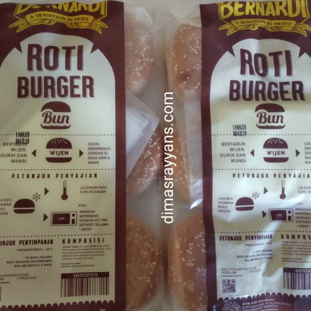 Jual ROTI BURGER BERNARDI | Shopee Indonesia