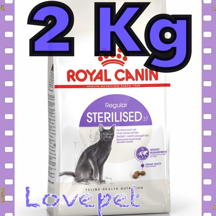 Jual Catfood Royal Canin Sterilized Cat 2Kg /Rc Sterilised Adult Cat 2 ...