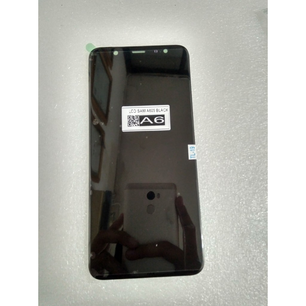 Jual LCD SAM A605 A6+ PLUS BLACK | Shopee Indonesia