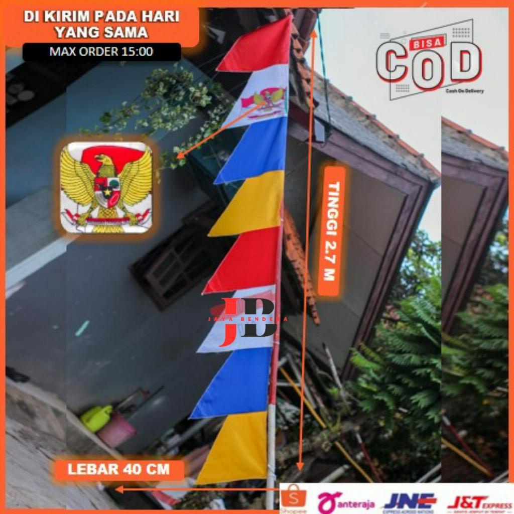 Jual BENDERA UMBUL UMBUL WARNA WARNI 20PCS | Shopee Indonesia