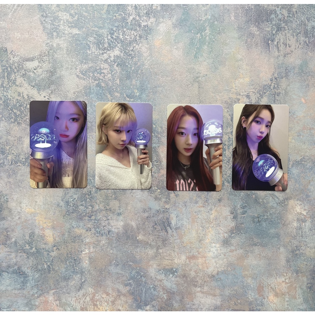 Jual [READY STOCK] aespa OFFICIAL LIGHTSTICK SM STORE POB PHOTOCARD SET | Shopee Indonesia