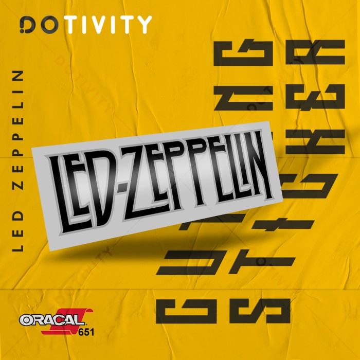 Jual Cutting Sticker LED ZEPPELIN | Shopee Indonesia