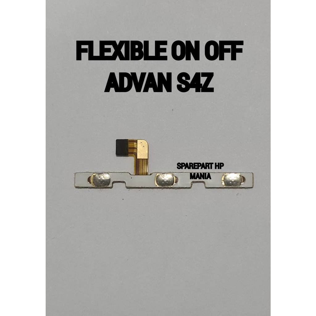 Jual Flexible Tombol On Off Volume Advan S4Z Original Switch | Shopee ...