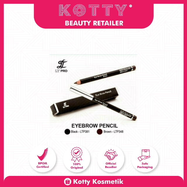 Jual LT Pro Eye Brow Pencil BROWN - BLACK | Shopee Indonesia